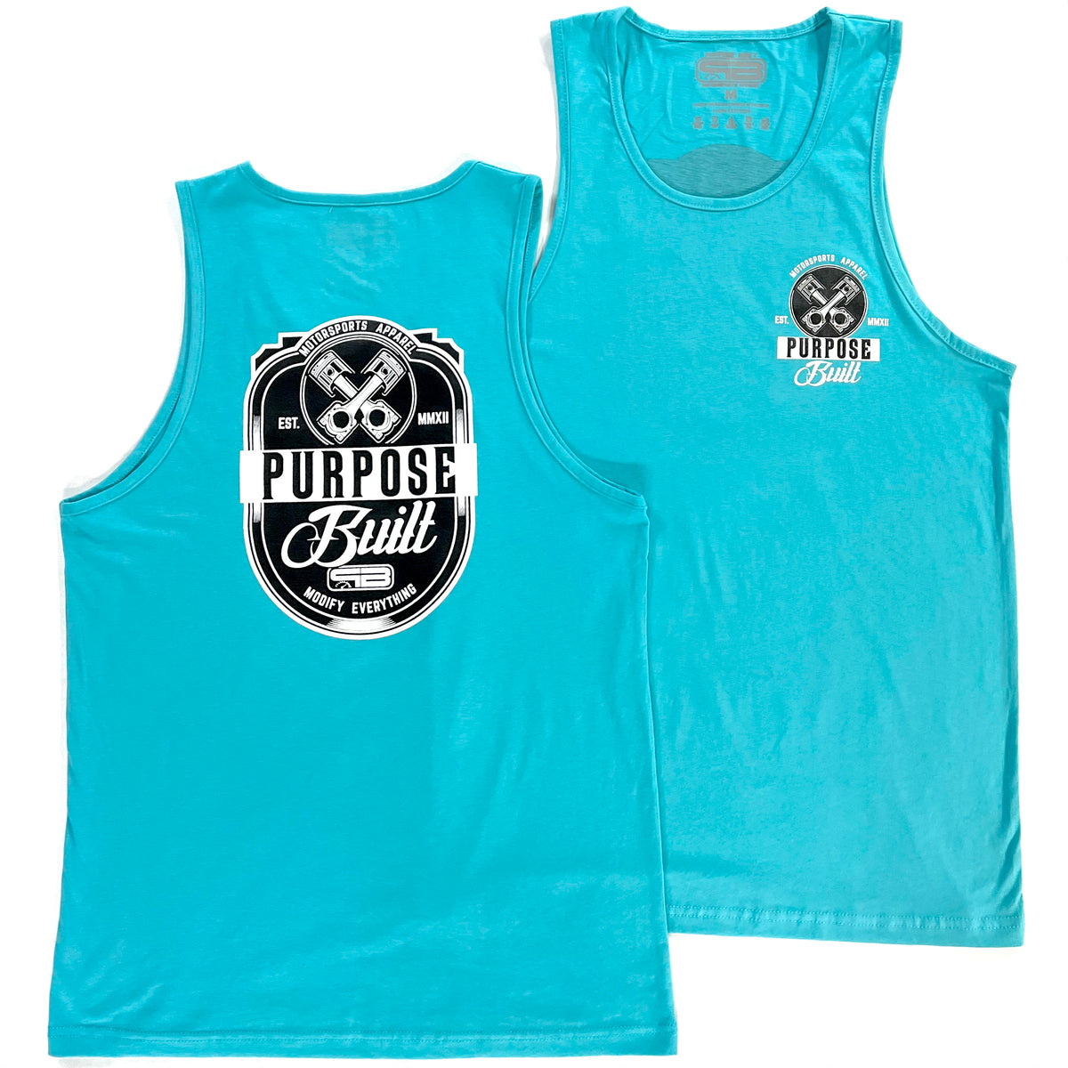 PURPOSE BUILT OG C10 TANK TOP IN TIFFANY – Purpose Built Motorsports ...