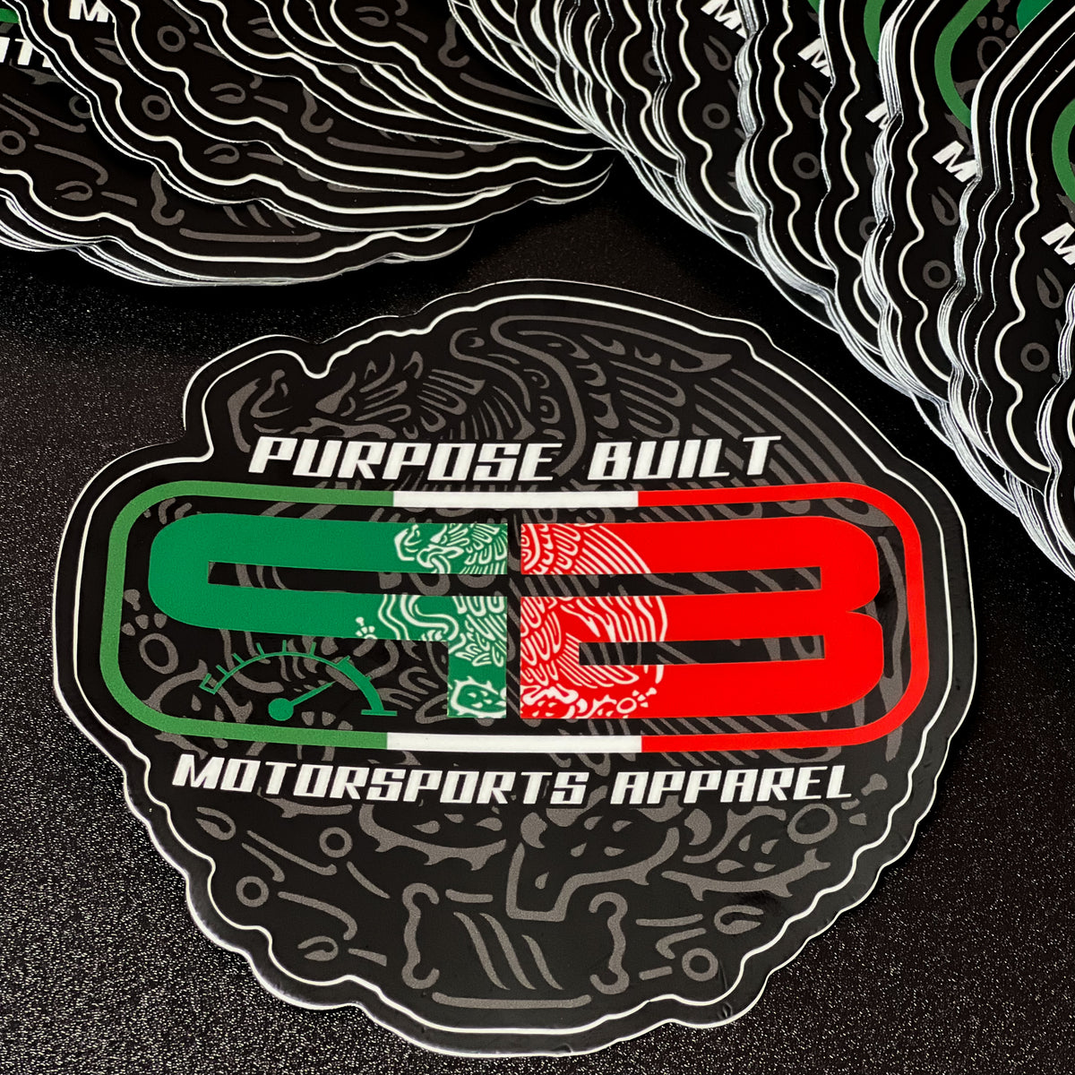 5" VINYL MEXICO STICKER PURPOSE BUILT – Purpose Built Motorsports Apparel