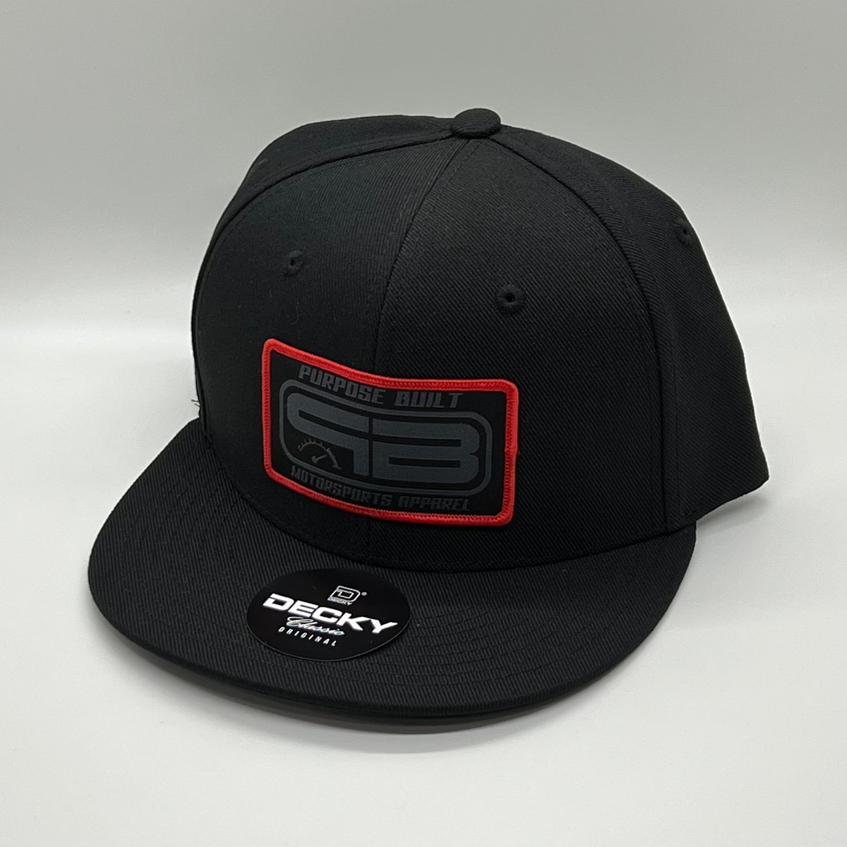 PURPOSE BUILT "LIFESTYLE" SNAPBACK BLACK / RED – Purpose Built ...